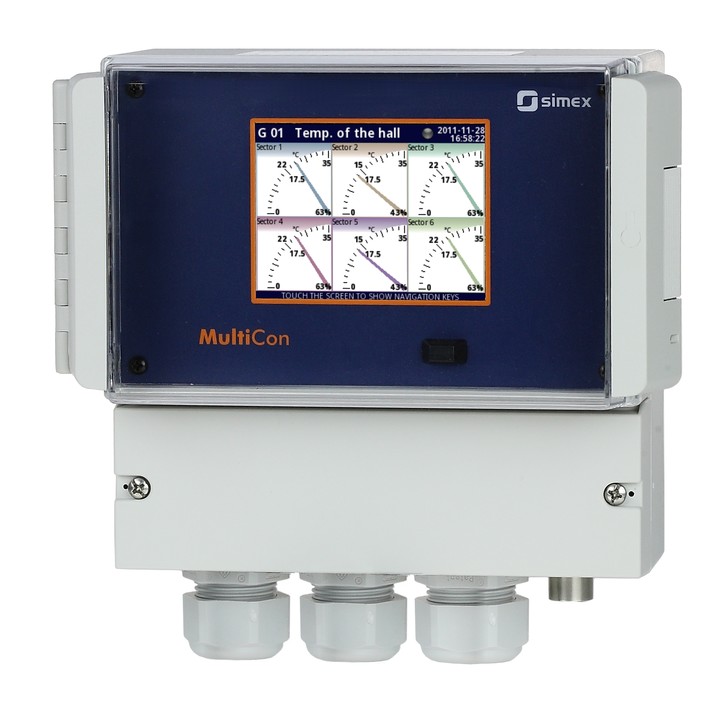 CMC-N16 MultiCon Wall Mounted Multichannel Data Logger CMC-N16 MultiCon Wall Mounted Multichannel Data Logger